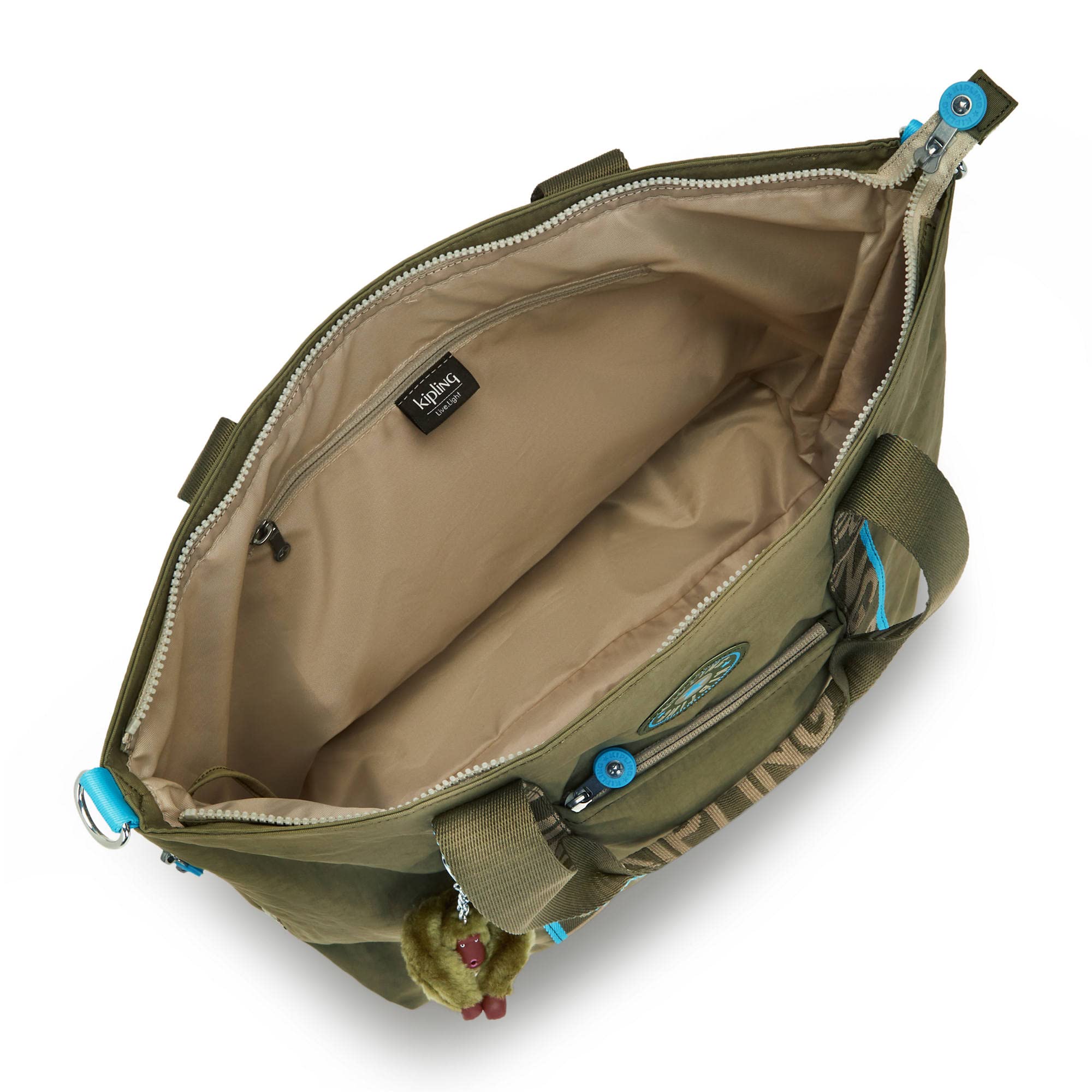 Kipling Dizie Tote Bag Hiker Green Ath