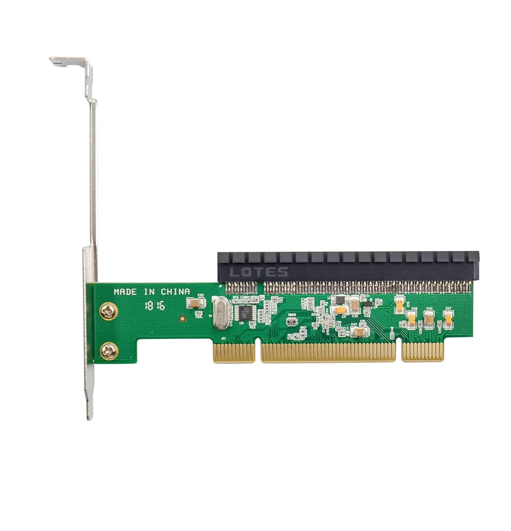 PCI to PCI Express X16 Bridge Card Adapter with PLX Chipset Compatible with PCIe X1,X4,X8