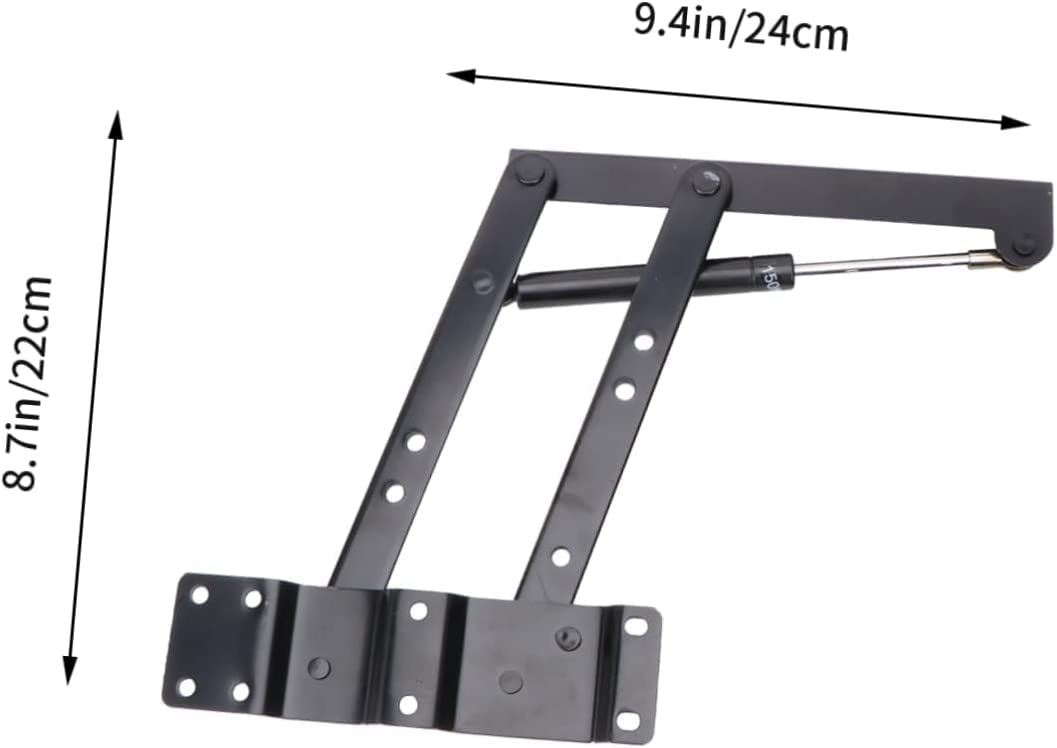 Shelf Brackets Wall Shelves 1 Pair Shelf For Holder Fitting Wall Furniture Table Stand Mounted Lifting Bracket Bench Hardware Triangle Spring Accessory Iron Heavy Brackets Support Household Frame Fold