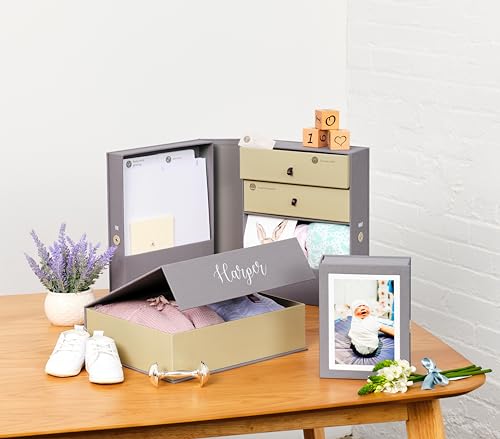 Savor | Baby Loss and Remembrance Keepsake Organizer | The Baby Remembrance Keepsake Box Provides a Special Memorial for a Beloved Baby, Angel Pregnancy or Infant Loss