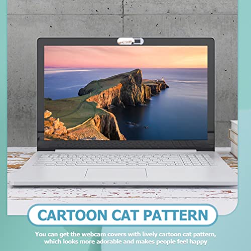 SOLUSTRE Computer Camera Computer Camera Slim Laptop 3pcs Laptop Camera Cover Slide Pattern Phone Webcam Privacy Lens Protector Camera Slider Computer Laptop Computer Laptop
