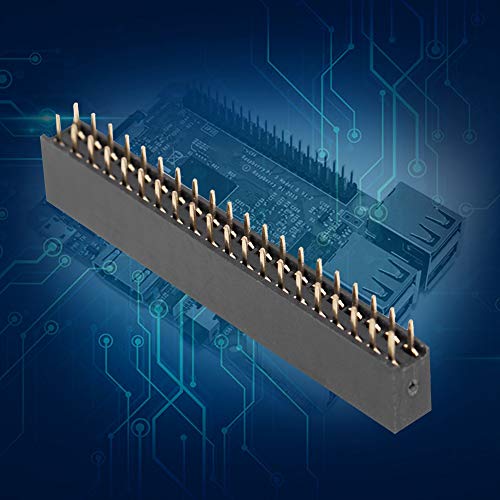 Raspberry Pi 4,Boxwizard Raspberry Pi Header 5Pcs 2 X 20 Pins 2.54M Pitch Female Dual Row Short Pin Headers For Raspberry Pi 40 Pin Header