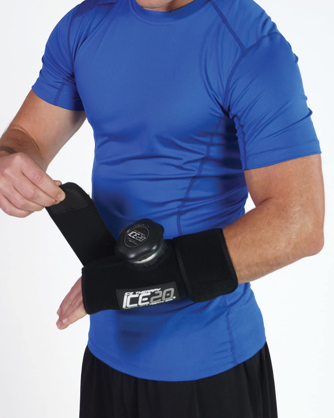 ICE 20 Elbow Small Knee Bag Packs Real Neoprene Therapy Compression Latex Wrap