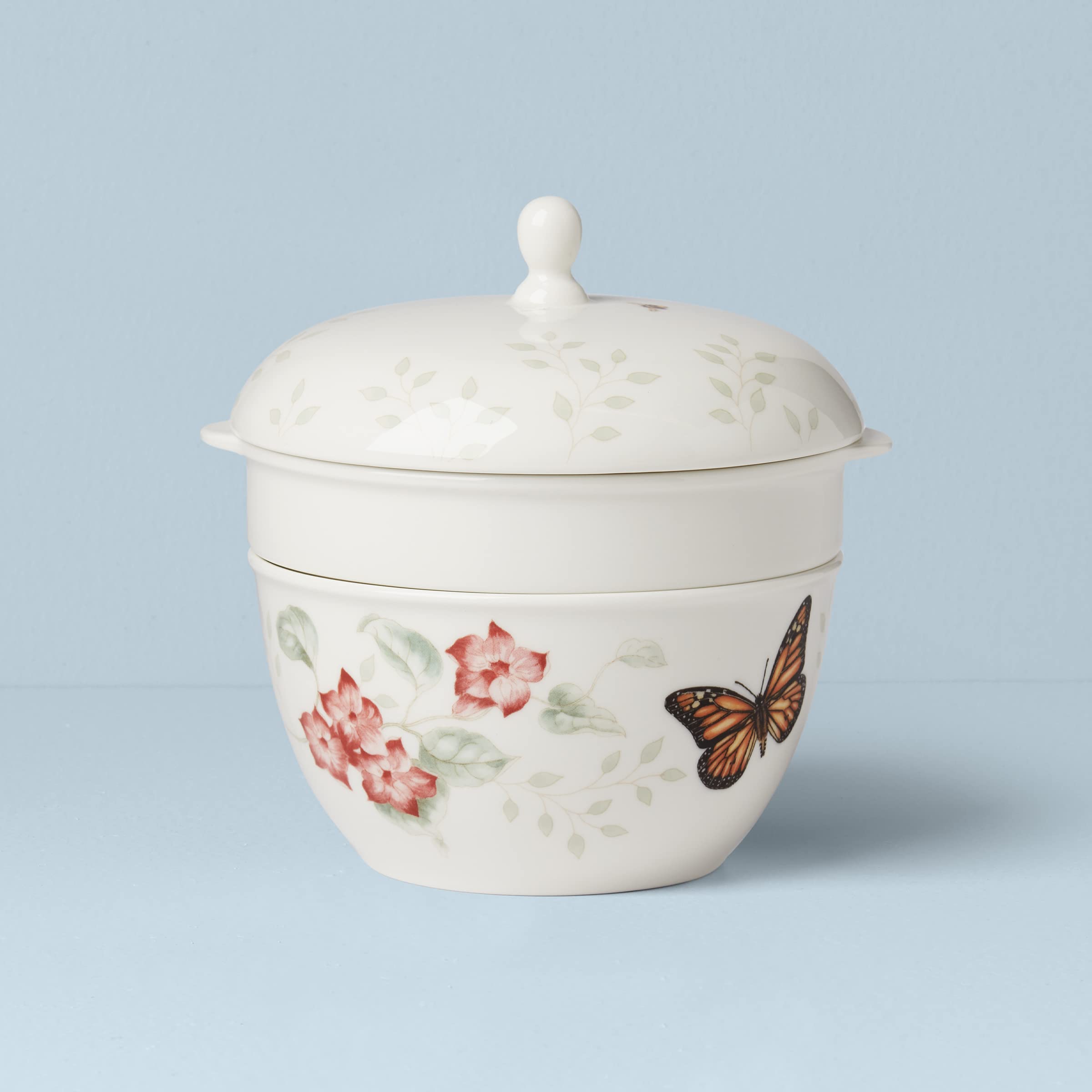 Lenox Butterfly Meadow 3-Piece Stackable Bowl Set, 3.05 LB, Multi