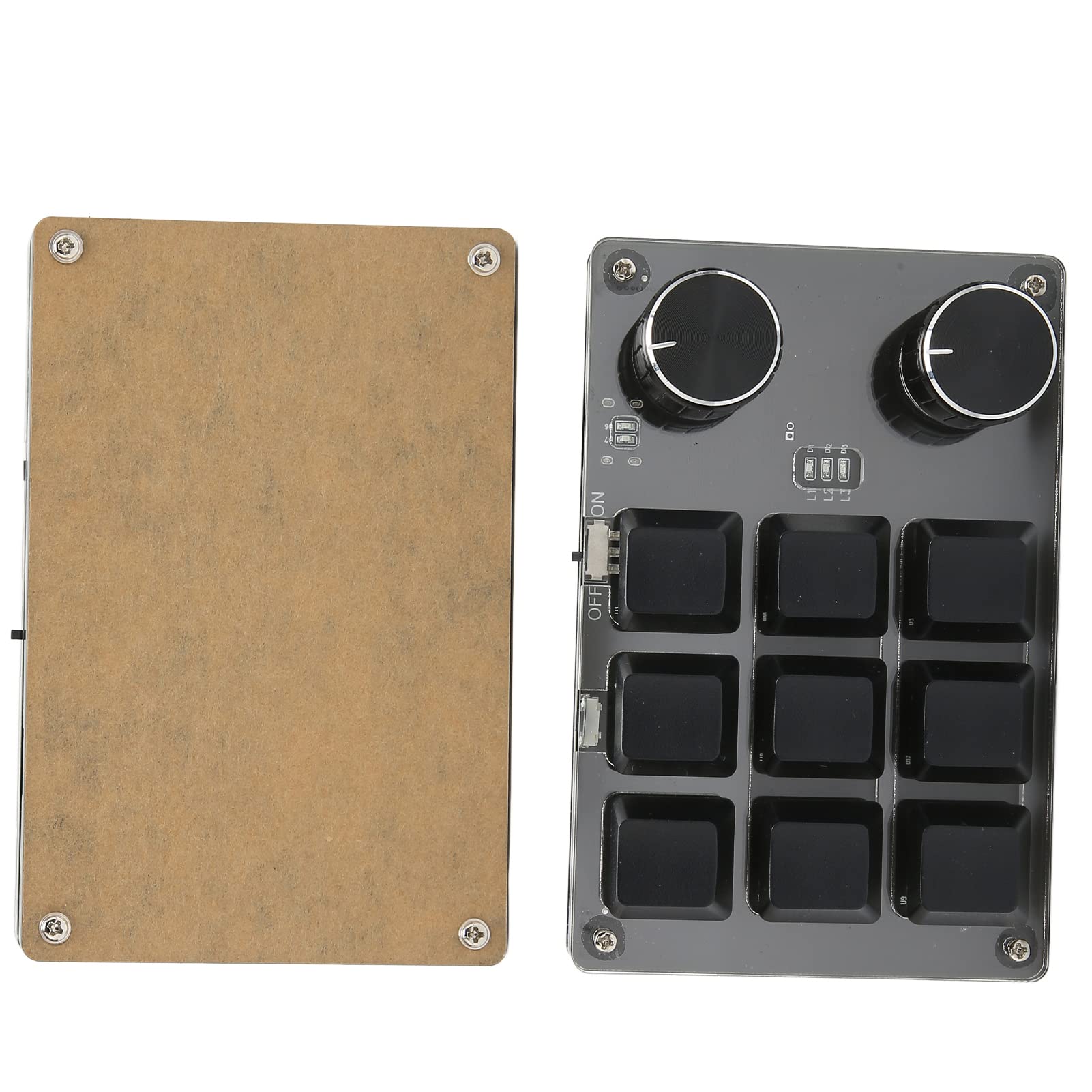 PENO Mechanical Gaming Keyboard 2 Button Small Portable Keyboard Dual Mode Connection Office Music OSU Gaming Keyboard