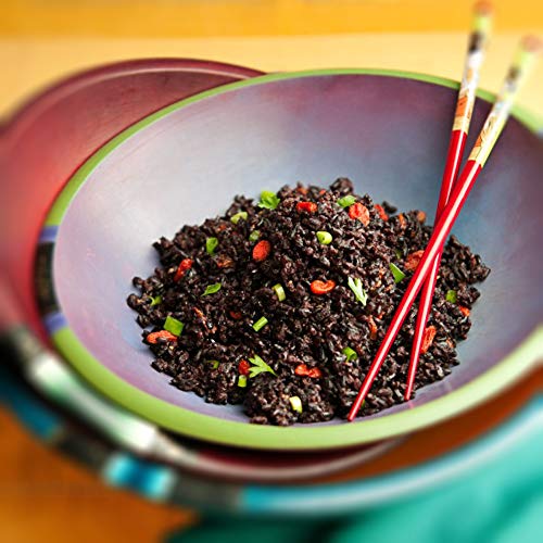 Lotus Foods Bulk Organic Forbidden Black Rice β Gluten-Free, Gourmet & Certified Organic Heirloom Whole Grain Rice, 11 pounds (1 pack)