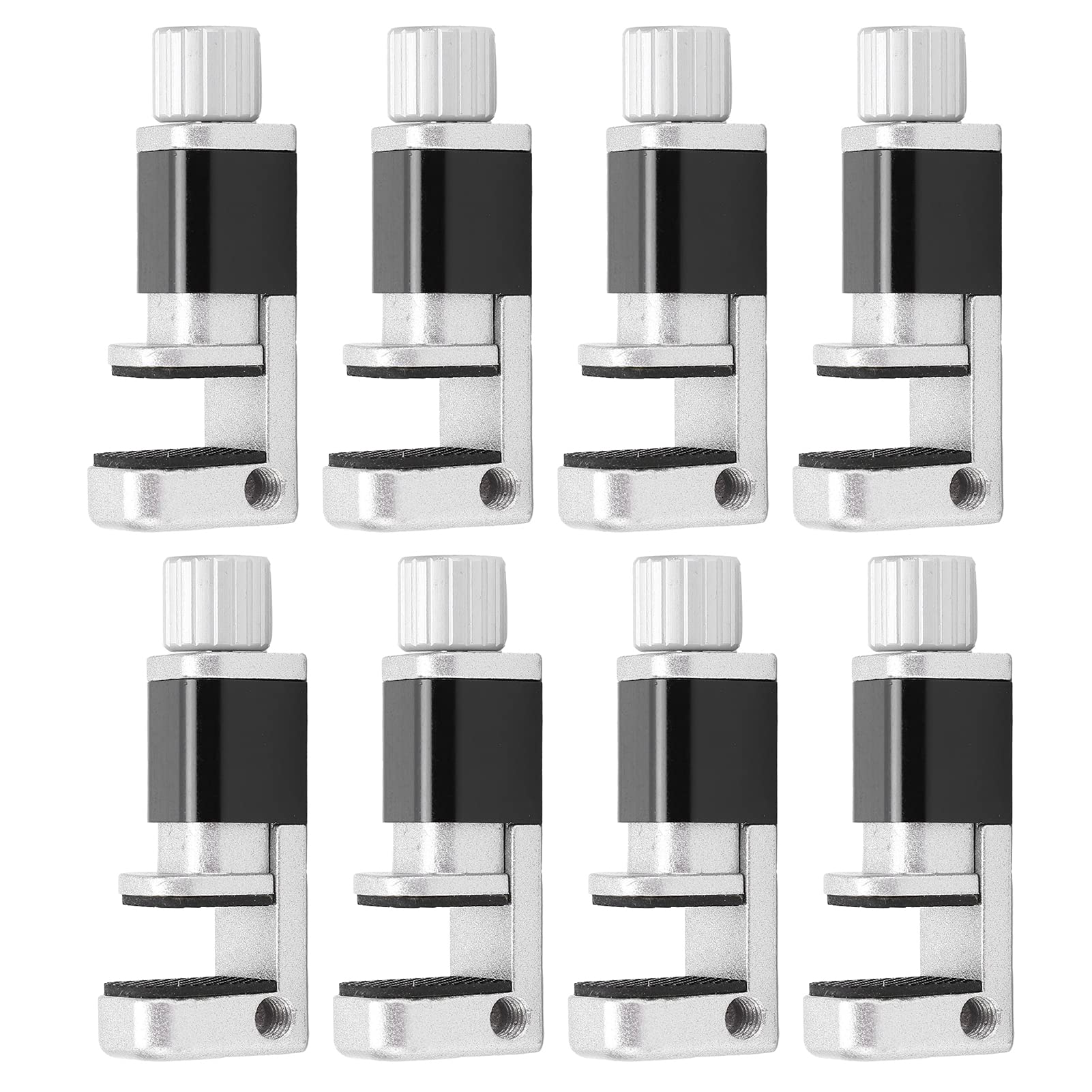 Phone Repair Clamps, Multifunctional Screen Fastening Clamps Adjustable Phone Repair Clips for Mobile Phones, Tablets, Curved Screens, Devices with Glass Back Covers(8pcs)