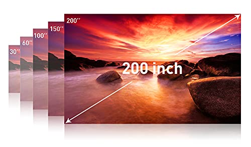 Mini Portable DLP Android Projector Support 4K Decoding WiFi Bluetooth Miracast Airplay Mobile Phone Outdoor Movie