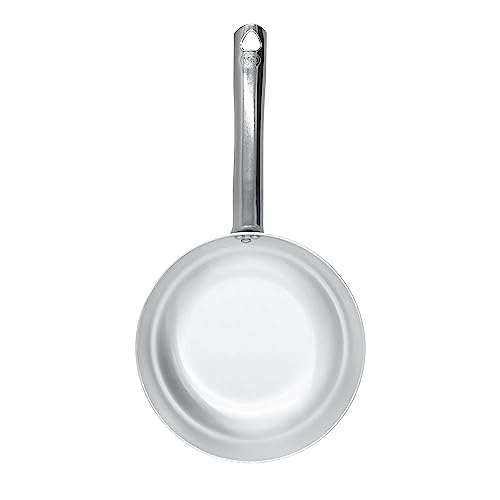 Pentole Agnelli ALMA111B24 High Skipping Saucepan, Tubular Handle, Professional Aluminum, 24 cm