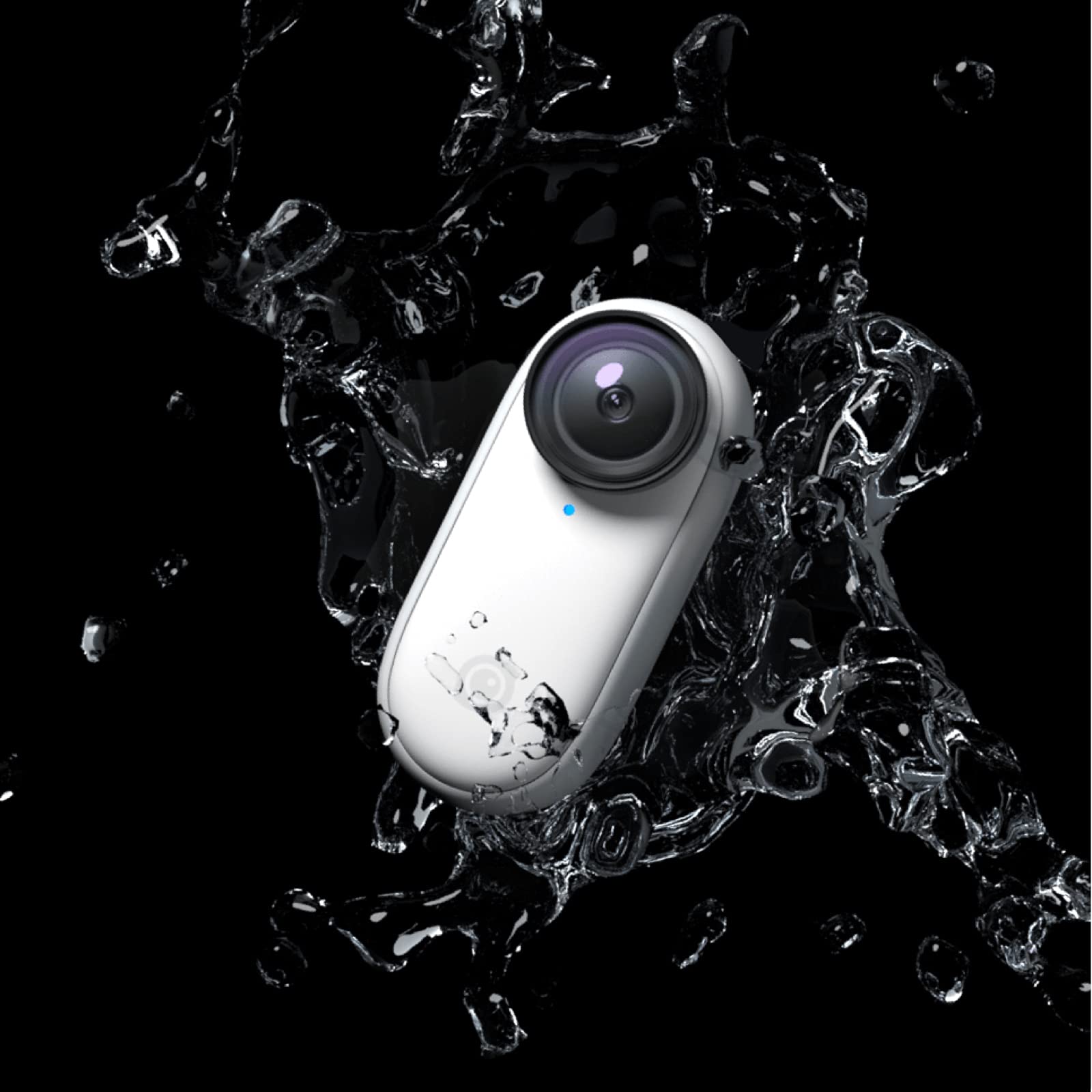 Insta360 GO 2 64GB Edition – Small Action Camera, Weighs 1 oz, Waterproof, Stabilization, POV Capture, 1/2.3" Sensor, with Charge Case and Wearable Camera Accessories for Travel, Sports, Vlog