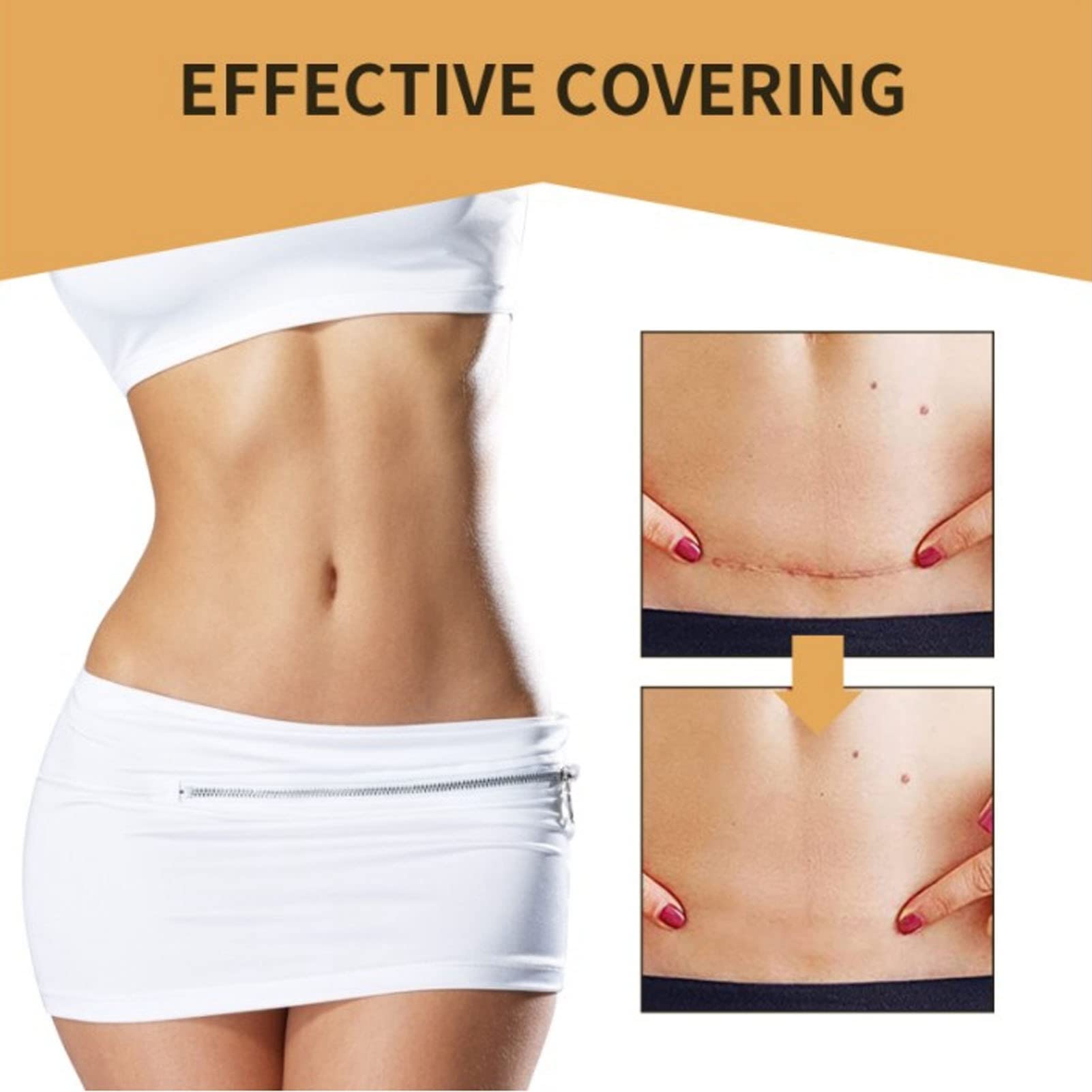 Scar Cover Stickers,2 Boxes Skin Concealing Tape,Waterproof Latex Free Tattoo Cover Up Sticker,Soft Breathable Tattoo Flaw Conceal Patch