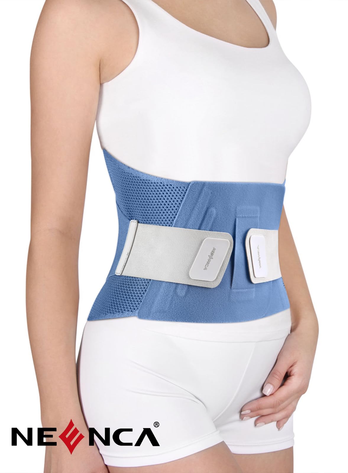 NEENCA Back Brace for Lower Back Pain Relief, Adjustable Back Support Belt with Patented Bionic Support System, Medical for Back Pain, Sciatica, Herniated Disc, Home & Lifting Work - FSA/HSA Approved