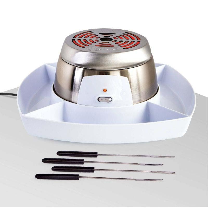 Portable S'mores Maker for Indoors, Electric Tabletop Design, Makes Campfire Treats at Home