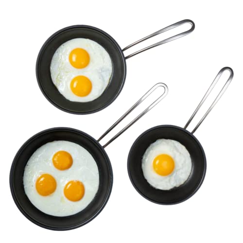 Küchenprofi Capri Stainless Steel Nonstick Mini Fry Pan/Skillet Perfect for Making 1 Egg, 5.5"