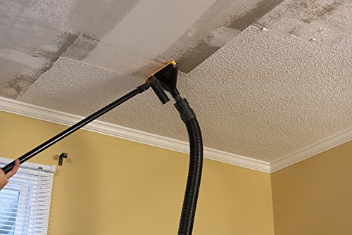POP EEZE Popeeze Popcorn Ceiling Scraper Tool - Shop Vacuum Attachment for Removal and Repair of Acoustic Ceiling Texture Without Bag or Mess