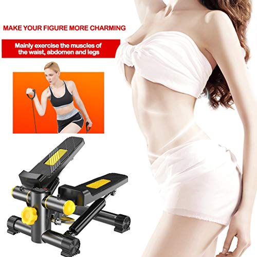 Kusou Step Machines Professional Cardio Training Stair with Resistance Bands Silent Home Exercise Fitness Mountaineering Multi-Function