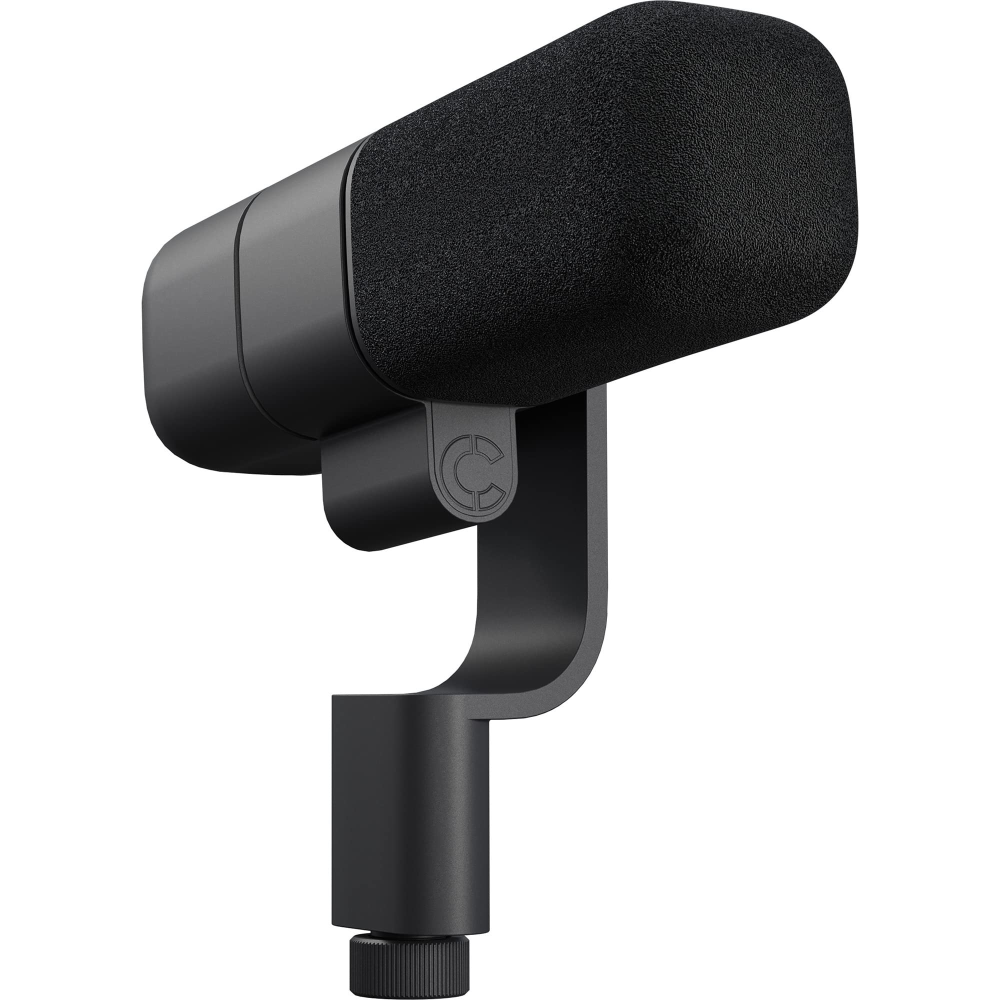 Logitech Blue Sona Active Dual-Diaphragm Dynamic XLR Microphone (Graphite) Bundle with Microphone Stand, XLR Cables, and Pop Filter (4 Items)