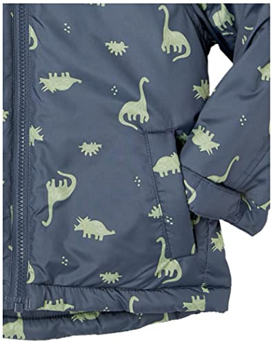 Simple Joys by Carter's Baby Water-Resistant Snowsuit Set-Hooded Winter Jacket, Dino, 3T