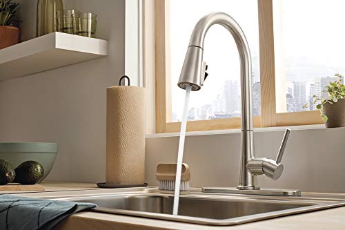 Peerless P7947LF-SS Precept Pull-Down, 1.5 GPM Flow Rate, Stainless