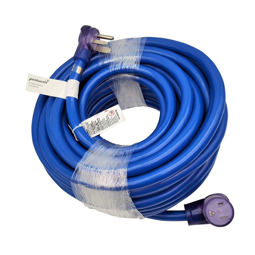Parkworld Welder 50A Extension Cord, Welding 3-Prong NEMA 6-50 Extension Cord (100FT)