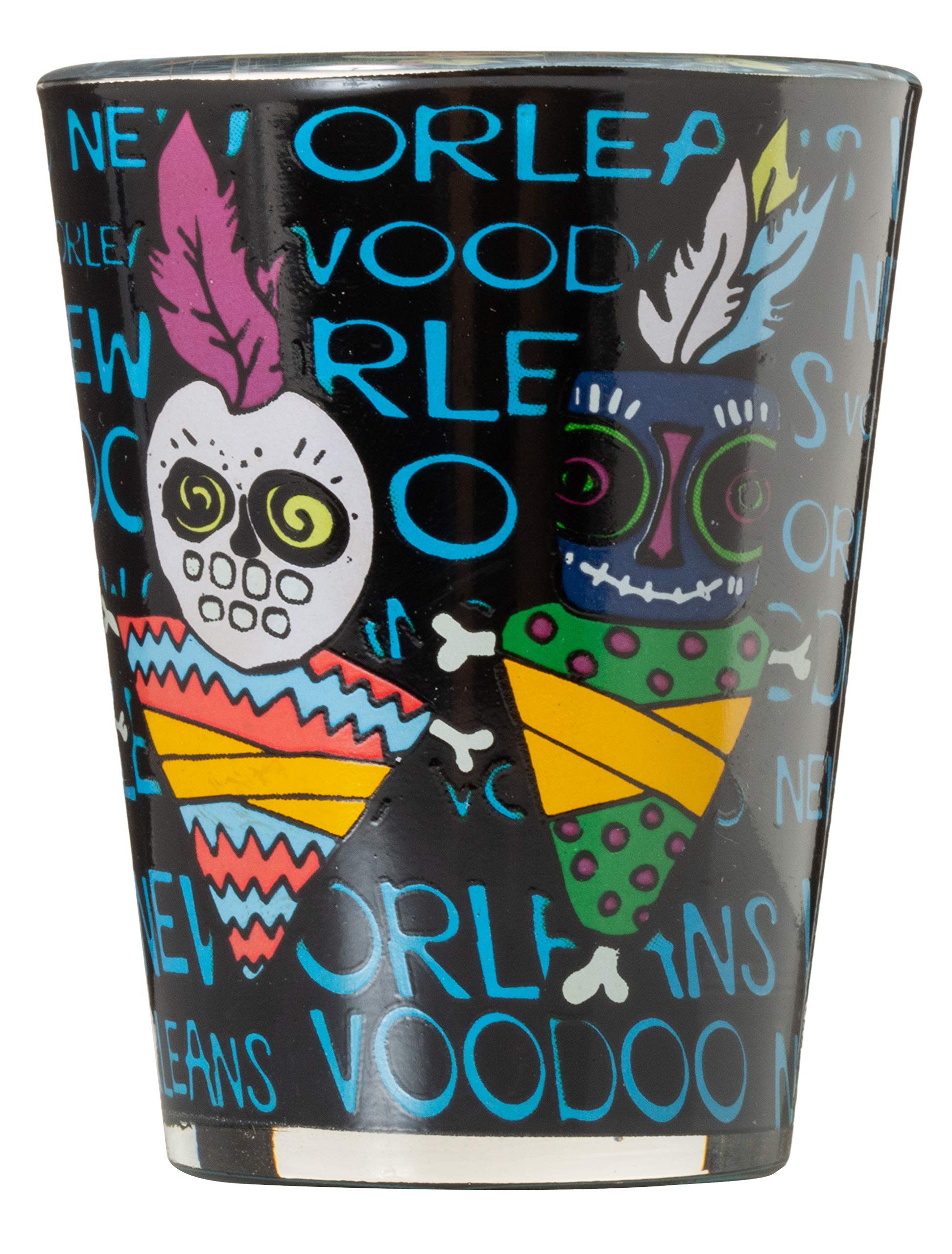 New Orleans Voodoo Doll Multicolor Souvenir Shot Glass