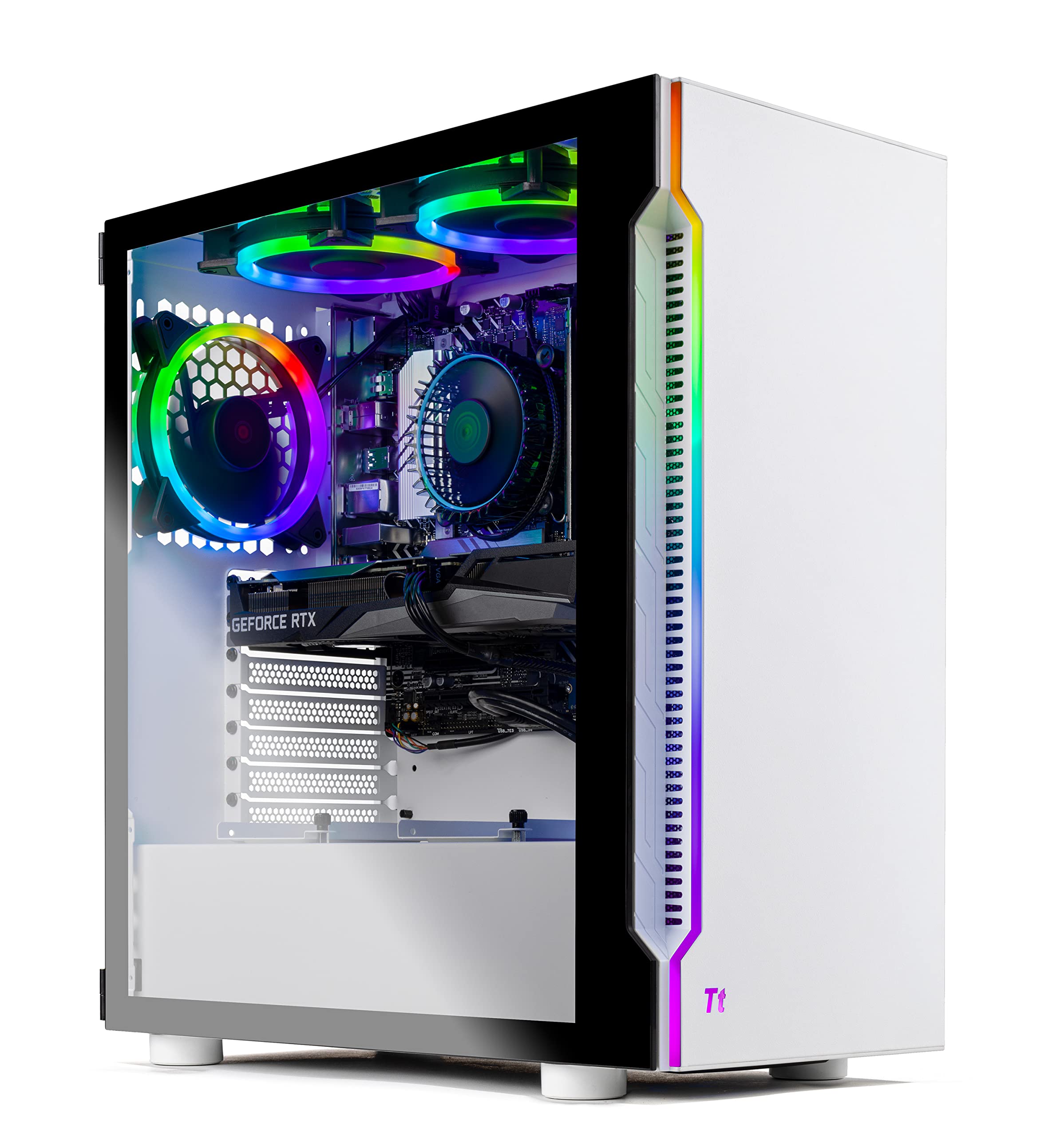 Skytech Gaming Archangel 3.0 Gaming PC Desktop with Sceptre 30-inch Curved Gaming Monitor