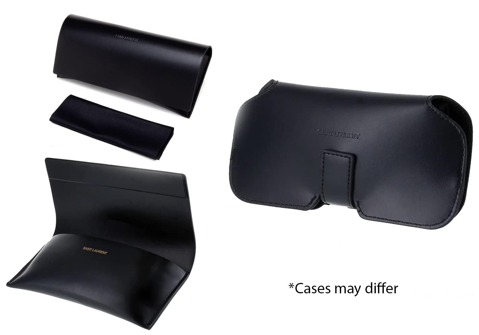 SAINT LAURENT SL 276 MICA Cat-Eye Sunglasses + Bundle with eSHADES Luxury Eyewear Kit