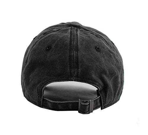 Just Dink It Pickleball Baseball Cap Adjustable Men's Women's Sport Baseball Vintage Washed Funny Trucker Dad Hat Black