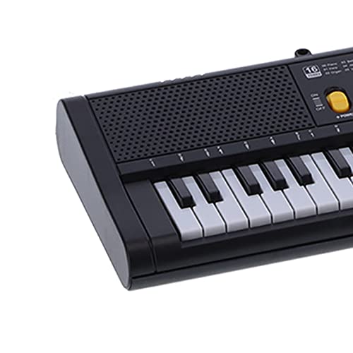 MQ6186 Keyboard Piano Portable 61 Keys Electronic Digital Music Piano Multifunctional with Microphone with Full-Size Keys for Kids Beginners