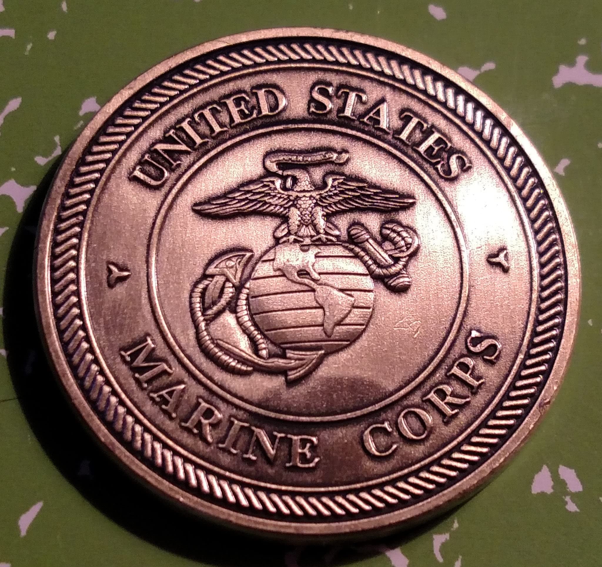 puhoon Commemorative Coin, Put On The Full Armor Of God/Marine Corps Commemorative Coins Collectible Gift, Valuable Coin For Commemoration, 60#