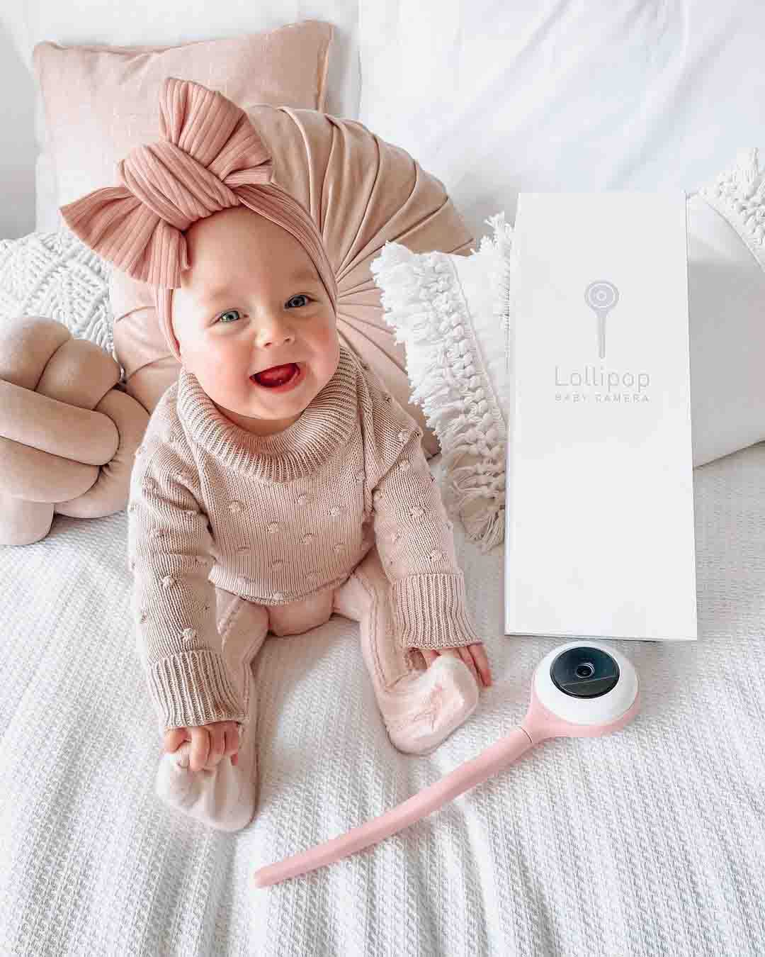 Lollipop Smart Baby Monitor HD WiFi & Wall Mount