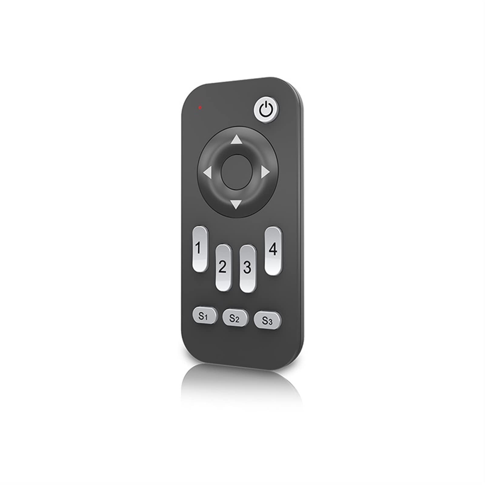 LAZIRO LED Single Strip Dimmer 4 Zone CCT WW CW Strip Dimming Controller 2.4G RF Remote Work Wireless Receiver Compatible with Skydance (Color : RA1 dimming Remote)
