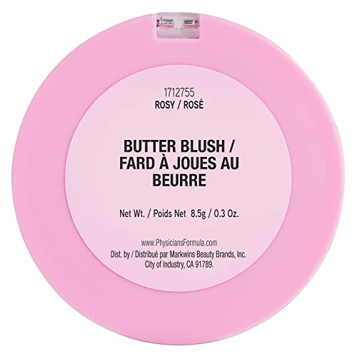 Physicians Formula Earth Day Butter Blush Rosy, Clean Beauty, Dermatologist Tested, Vegan, Cruelty-Free