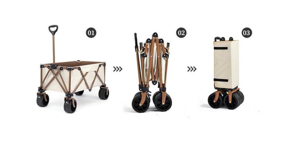 Picnic cart, car Cover Truck Dolly Foldable,330LB Capacity Portable Folding Hand Cart,Hand Truck Foldable Dolly with Retractable Handle (01)
