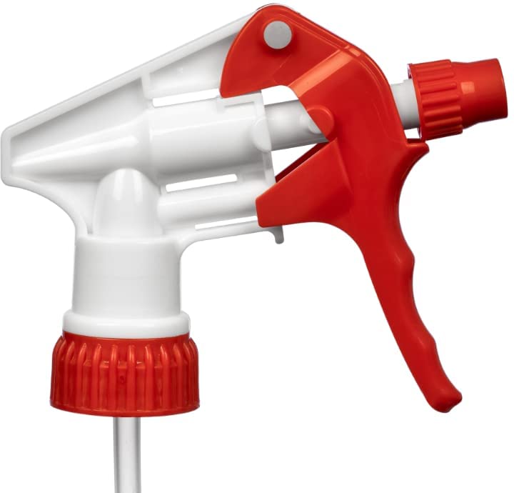 Plastic Spray Bottles Leak Proof Technology Empty 32 oz Commercial Grade Adjustable Spray Rate Trigger Sprayers w/Chemical Resistant Sprayer Heads (25 pc.)