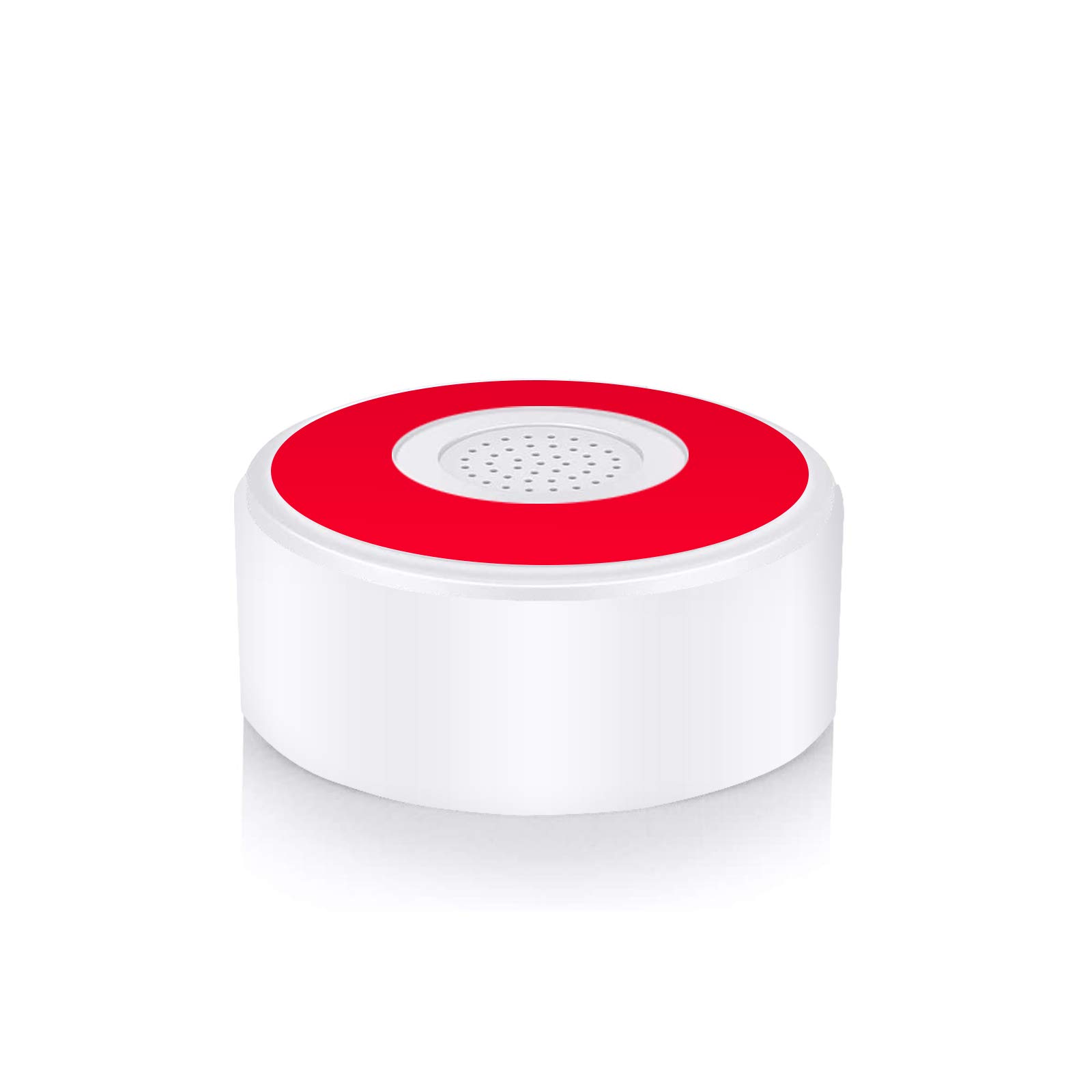 OUVOPO Indoor Siren Alarm with Strobe alerts, Smart Siren, Support USB Charge and with Back up Battery