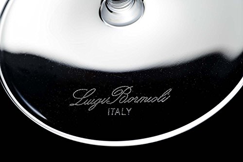 Luigi Bormioli Bach 8.25 oz Martini Glasses, 4 Count (Pack of 1), Clear