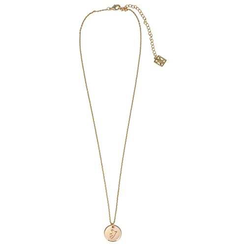 Michelle McDowell Trust Cross Inspirational Women's 16 inch 18k Gold Plated Charm Necklace