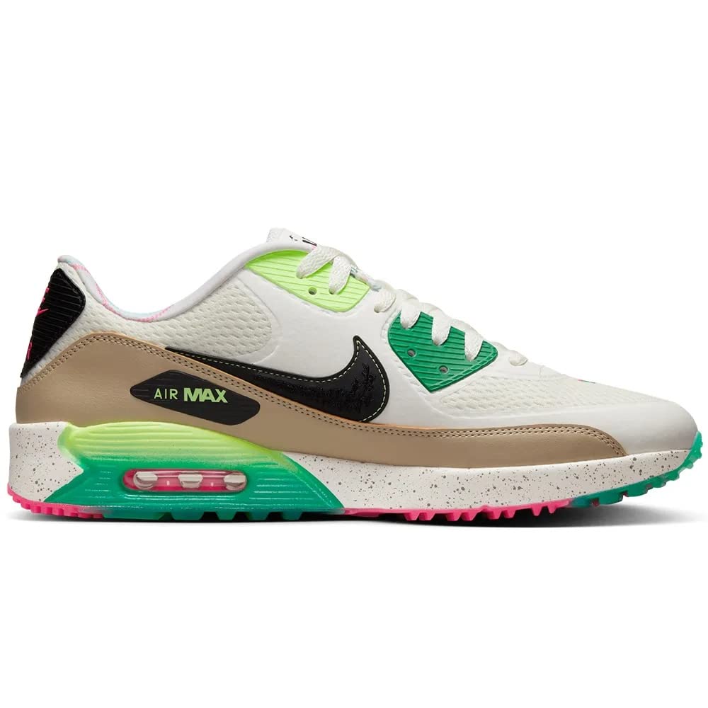 Nike Air Max 90 G Nrg Mens (Sail/Black-Coconut Milk-Hemp, us_Footwear_Size_System, Adult, Men, Numeric, Medium, Numeric_10)