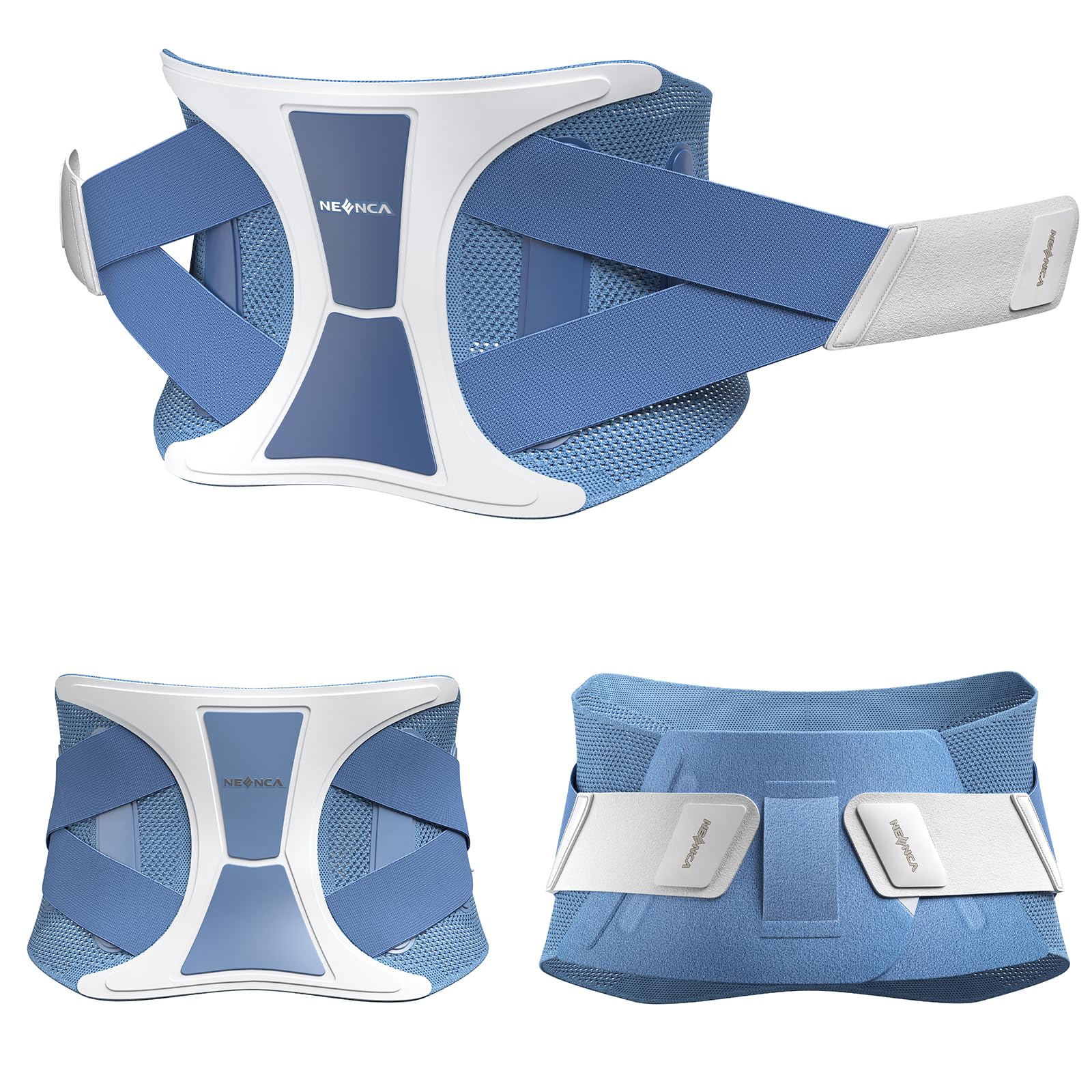 NEENCA Back Brace for Lower Back Pain Relief, Adjustable Back Support Belt with Patented Bionic Support System, Medical for Back Pain, Sciatica, Herniated Disc, Home & Lifting Work - FSA/HSA Approved