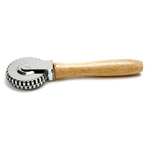 Norpro Stainless Steel Pastry Crimp-Cut-Seal, Metallic, 1 Count (Pack of 1)
