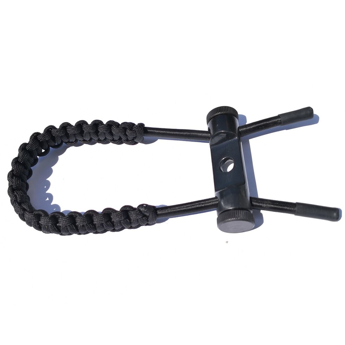 HRCHCG Archery Bow Sling Compound Bow Crossbow Wrist Sling Band Strap Hunting Braided Cord Rope Shooting Target Outdoor Accessory (Black)