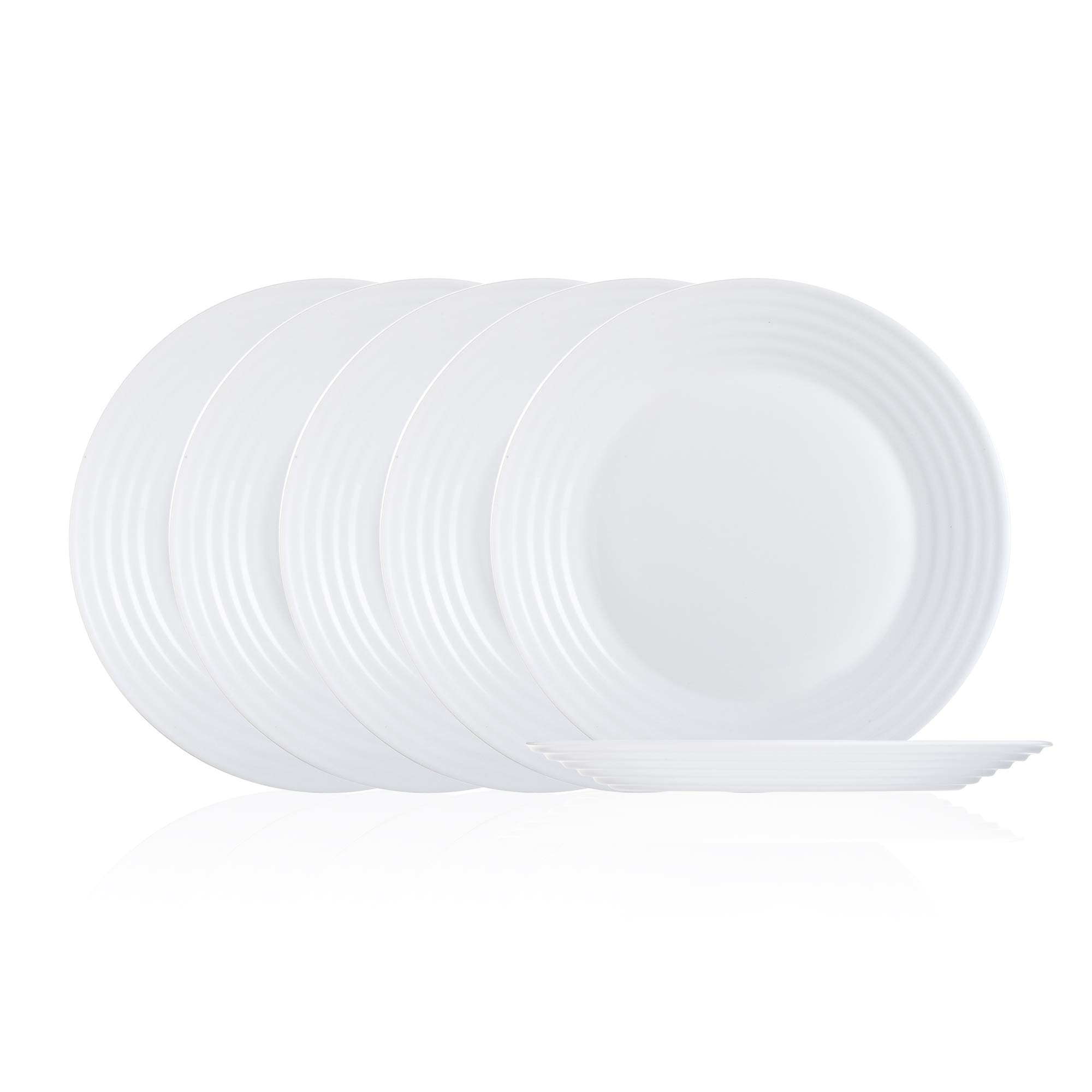 Luminarc P2169 Harena 7.25" Dessert Plate, Set of 6, Set, 1, White