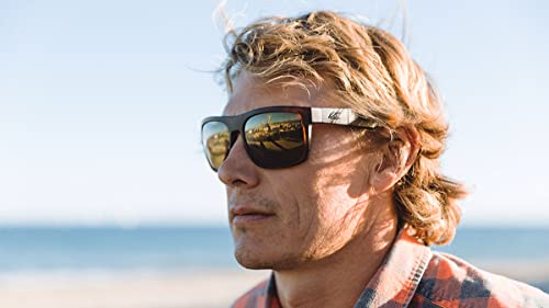 Kaenon Men's Burnet XL Polarized Sunglasses, Matte Tortoise