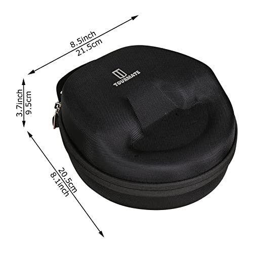Tourmate Hard Travel Case for Logitech Zone Vibe 100 / 125 Wireless Ear Headphones, Protective Carrying Storage Bag