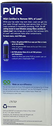 PUR MAXION Replacement Pitcher Filter - 4 PACK