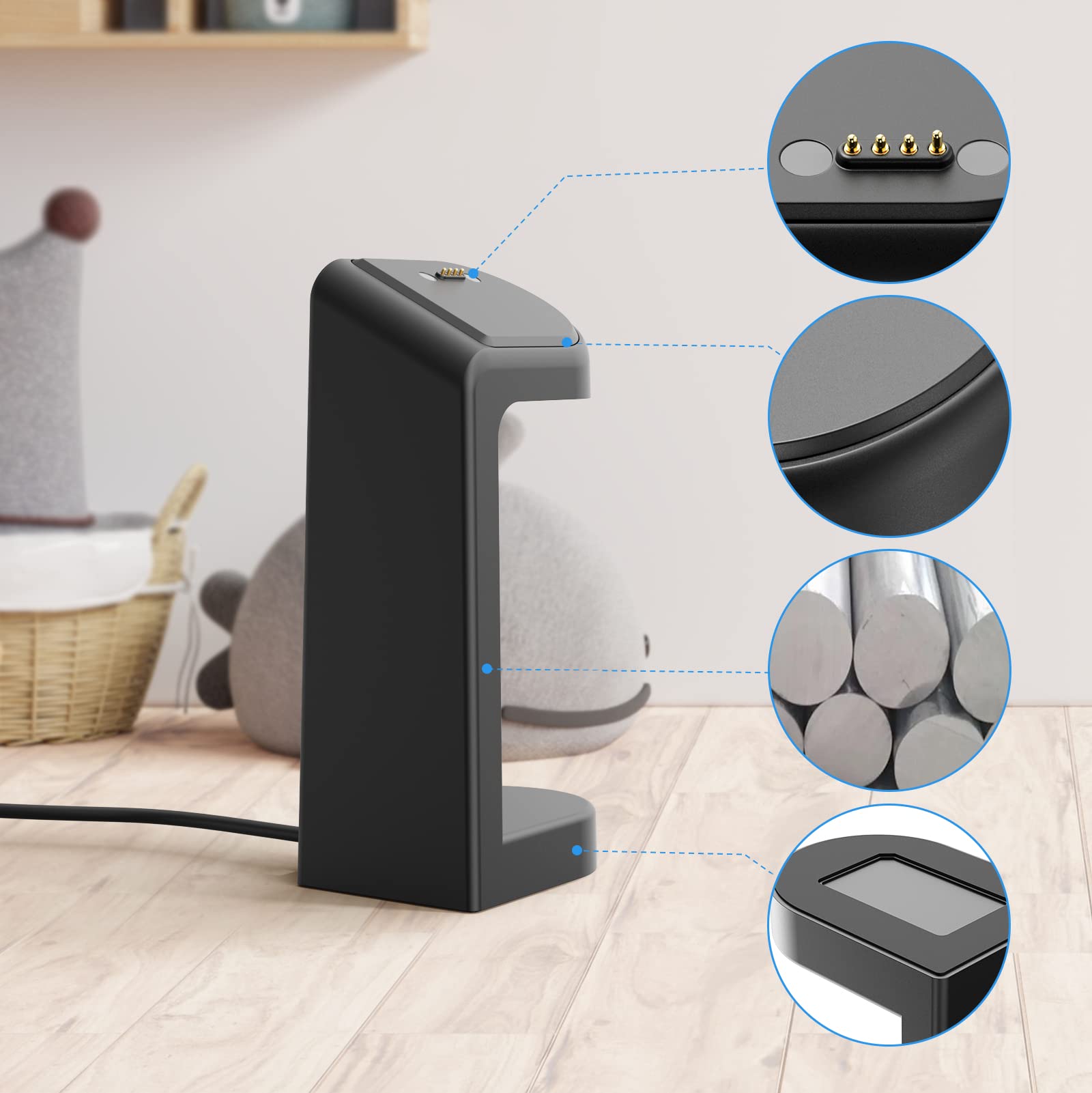 Soarking Gabb Watch Screen Protector and Charger Stand