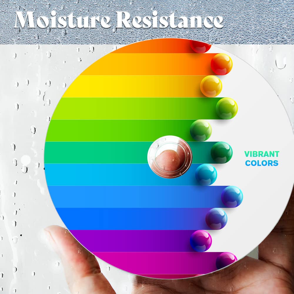 PioData CD-R 52X 700MB Moisture Resistant White Inkjet Printable CD-R Blank Discs β 100 Disc Cake Box Spindle, Printable CDR Discs for Music, Data