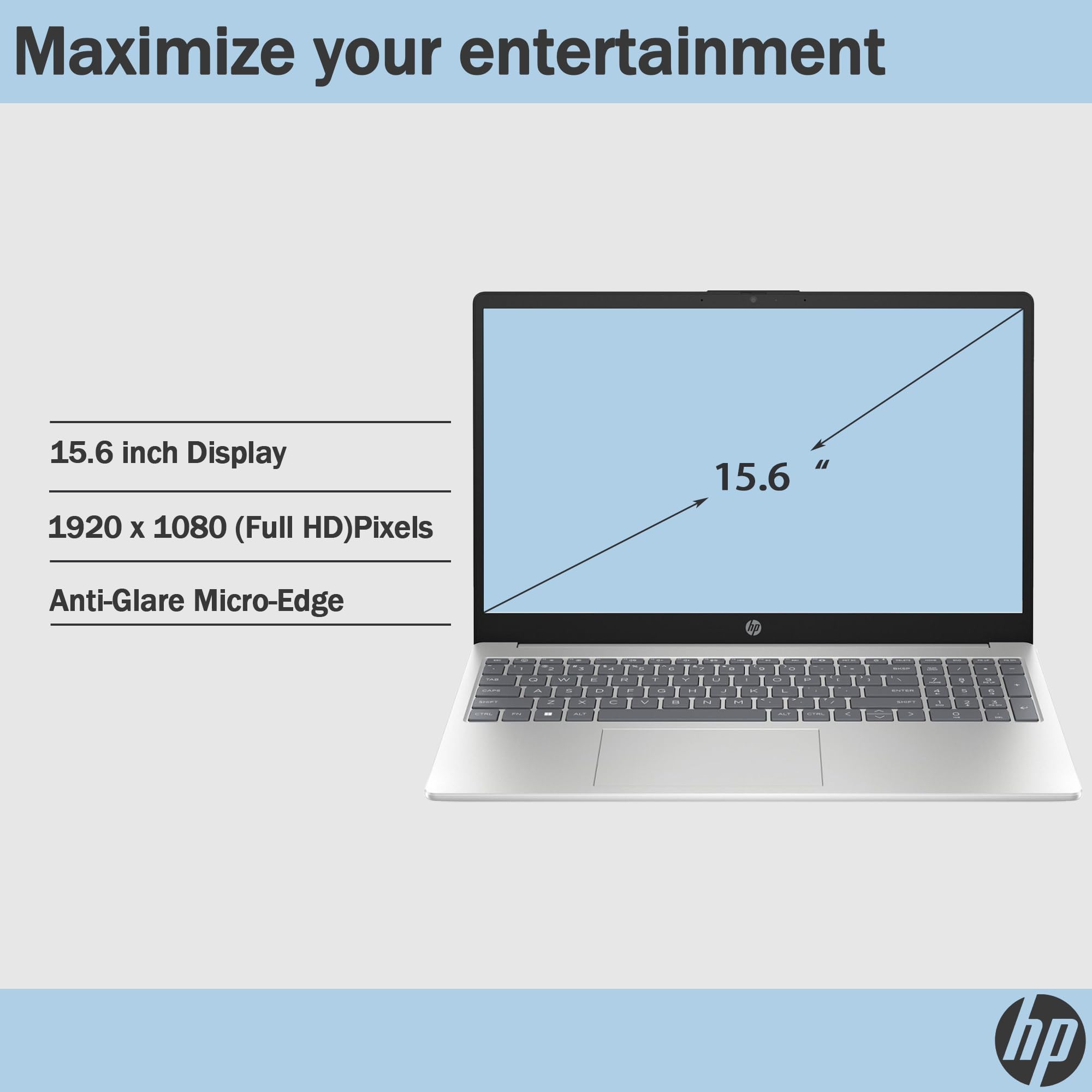 HP ProBook 450 G9 Business Laptop, 15.6” FHD Display, Intel Core i7-1255U Processor, NVIDIA GeForce MX570A, 64GB RAM, 2TB PCIe SSD, Webcam, FP Reader, Wi-Fi 6, Windows 11 Pro, Silver