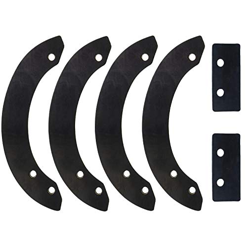 Pro-Parts 06720-V10-030 Replacement Rubber Paddle Set for Honda HS520 HS720 HS520K1 Snowblower